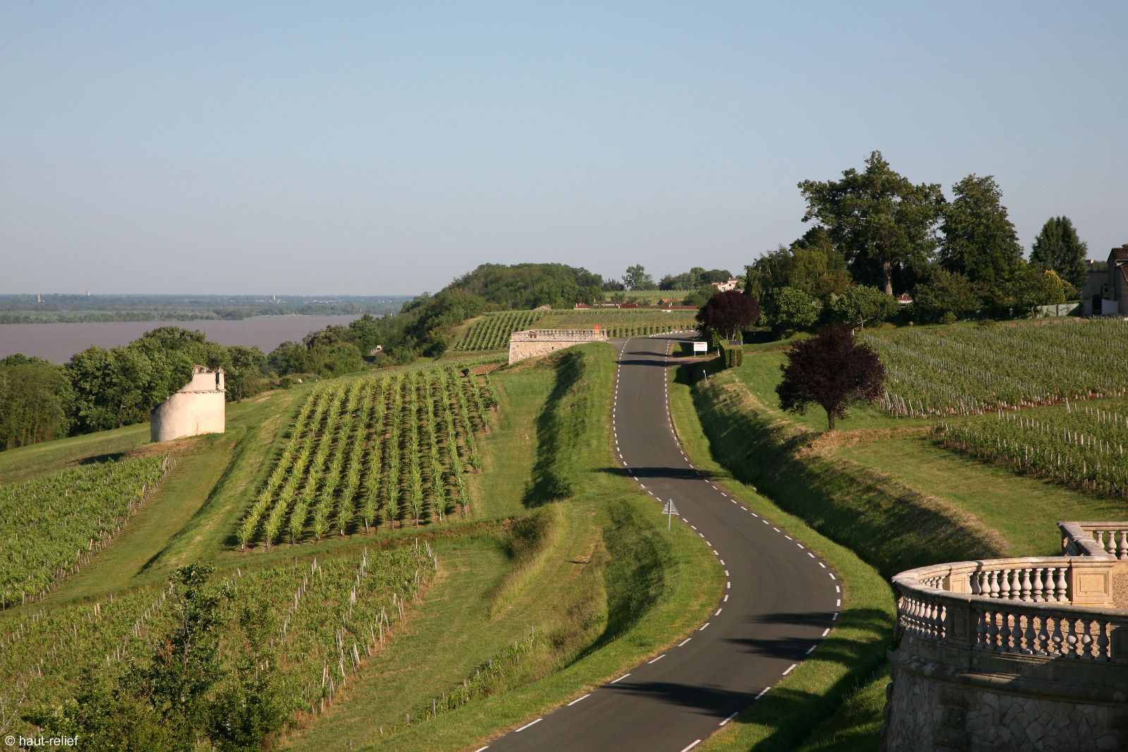 La route de la Corniche - Blaye Bourg Terres d'Estuaire